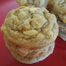 White Chocolate Cookies - Confessions of a Baking Queen
